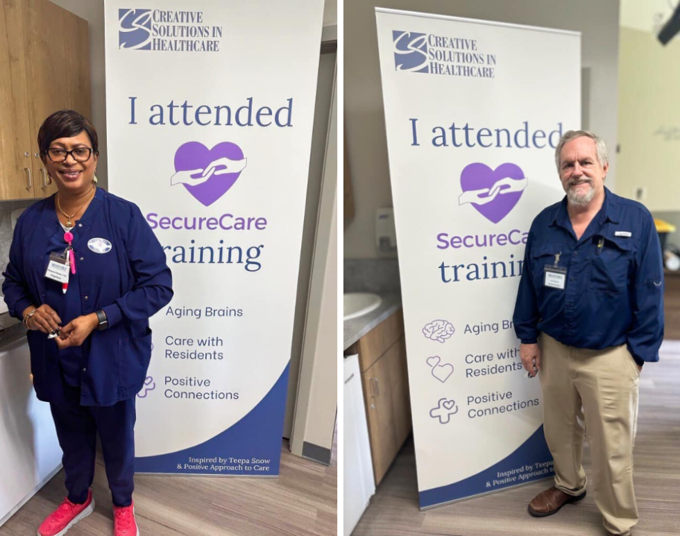 First Facility SecureCare Training - Creative Solutions